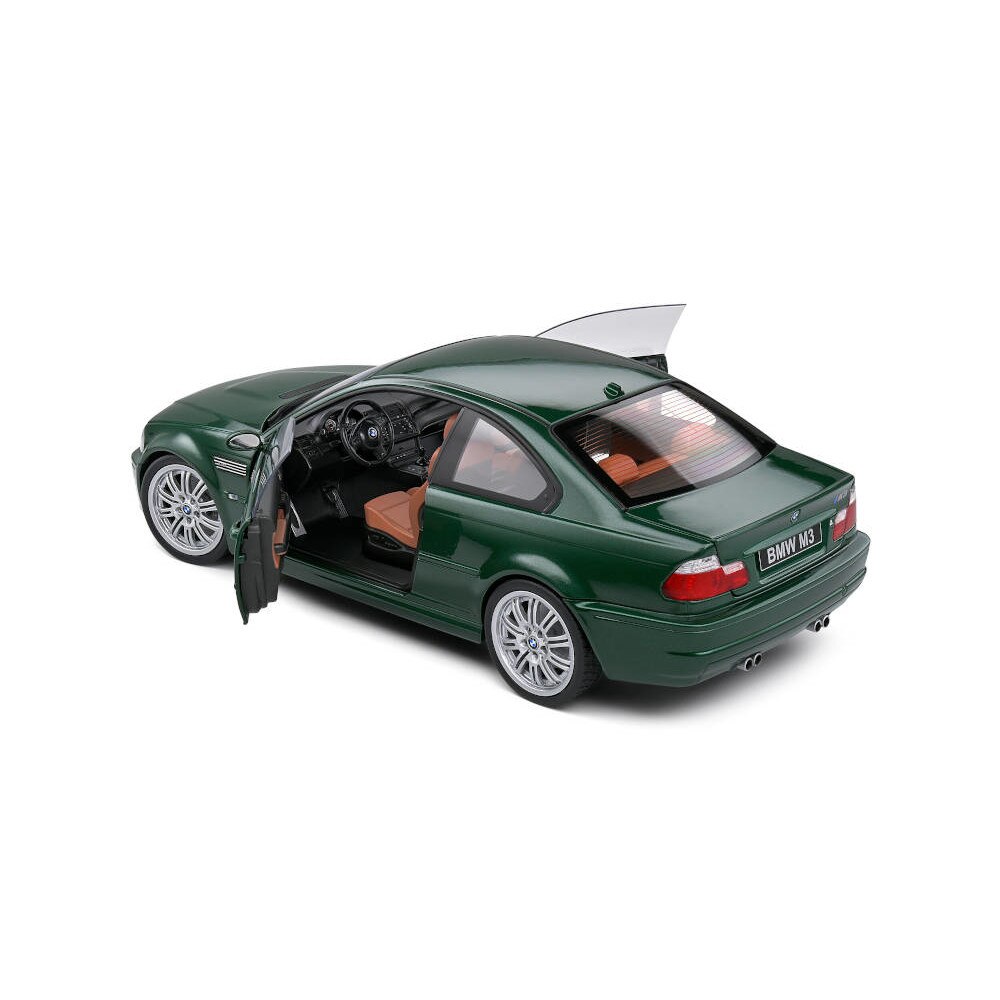 Macheta auto BMW E46 green 2000, 1:18 Solido - eMAG.ro