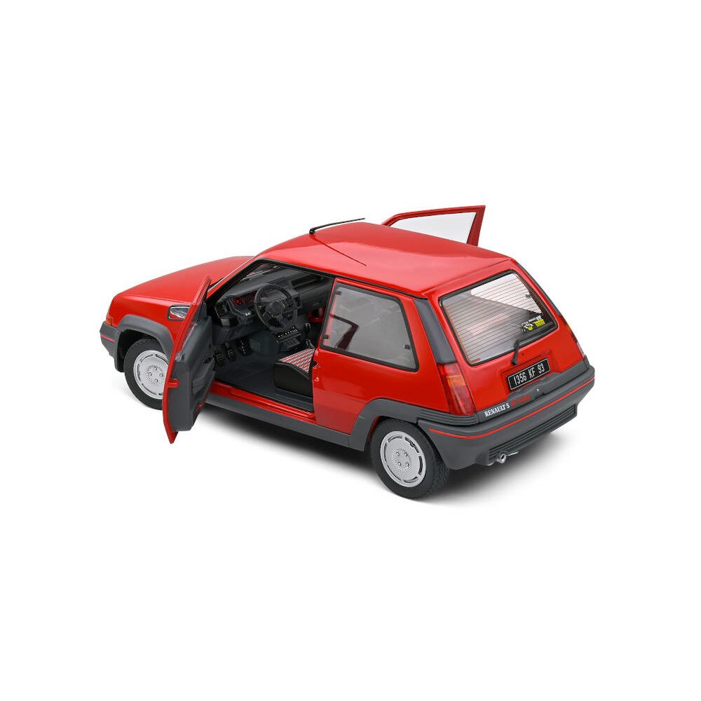 Macheta auto Renault 5 GT Turbo MK1 red 1985, 1:18 Solido - eMAG.ro