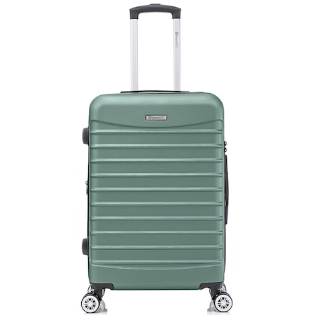 Troler mediu extensibil Quasar & Co.®, 66x41x26-31cm, bagaj de cala ...