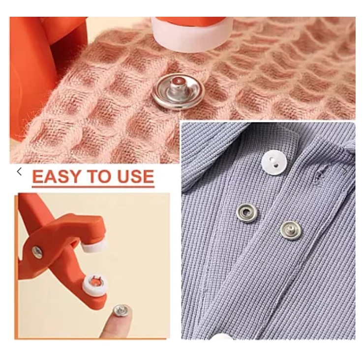 Set Cleste si capse pentru atasare capse si nasturi pe haine diferite ...