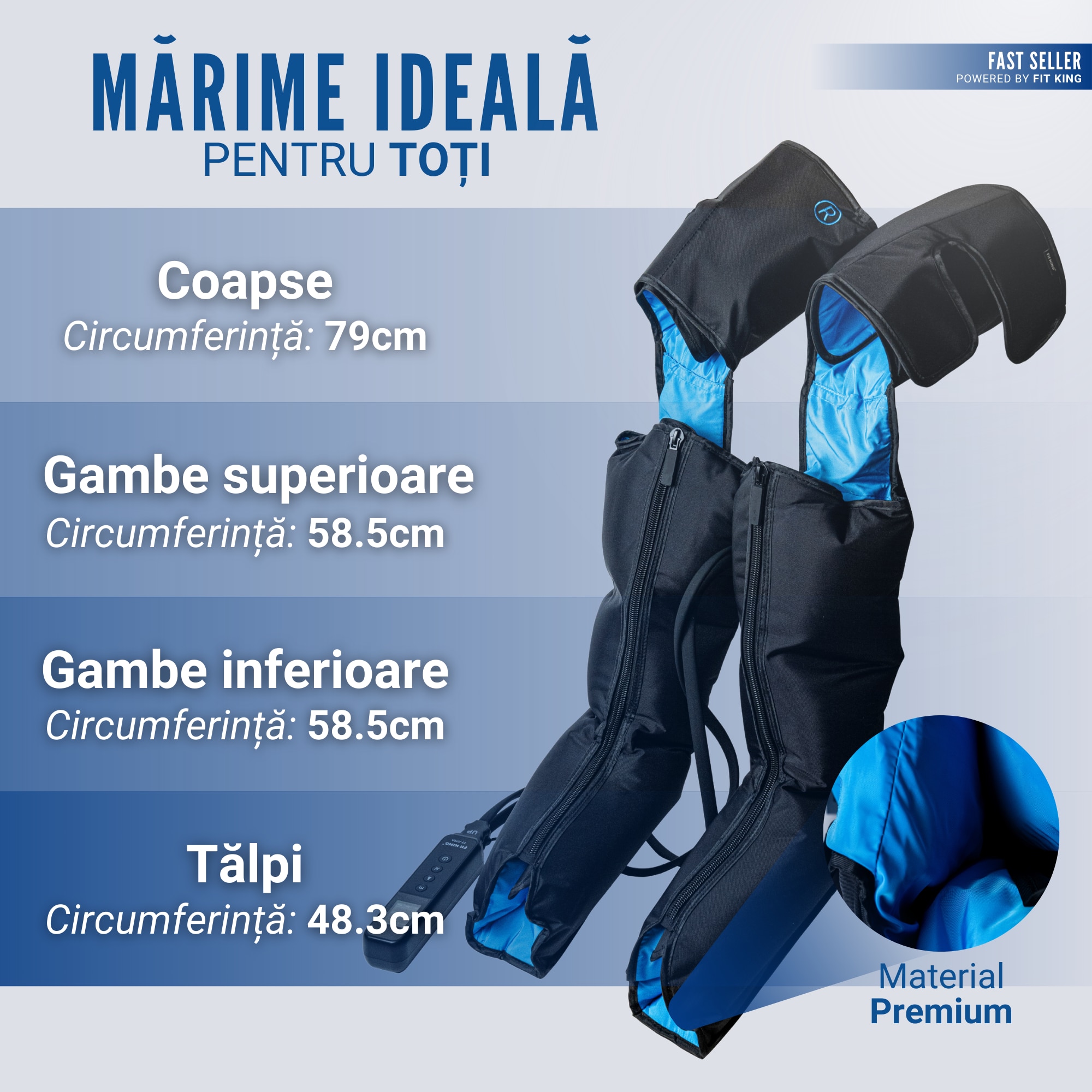 Aparat masaj Profesional, Pentru Talpi, Gambe si Coapse, cu 8 Camere de ...