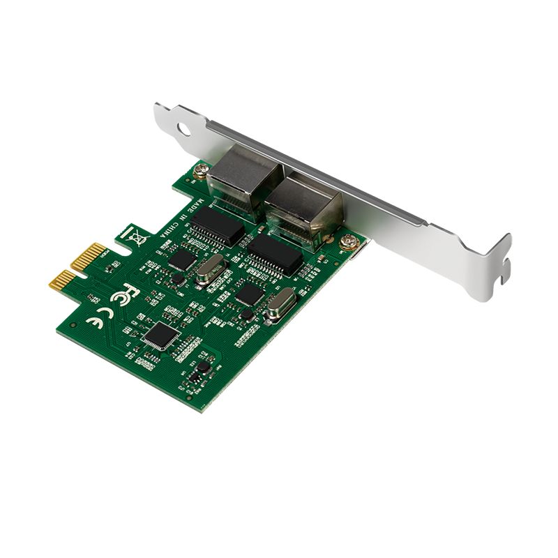 Placa de retea LogiLink, 2-Port Gigabit LAN, PCI Express, 218523 - eMAG.ro