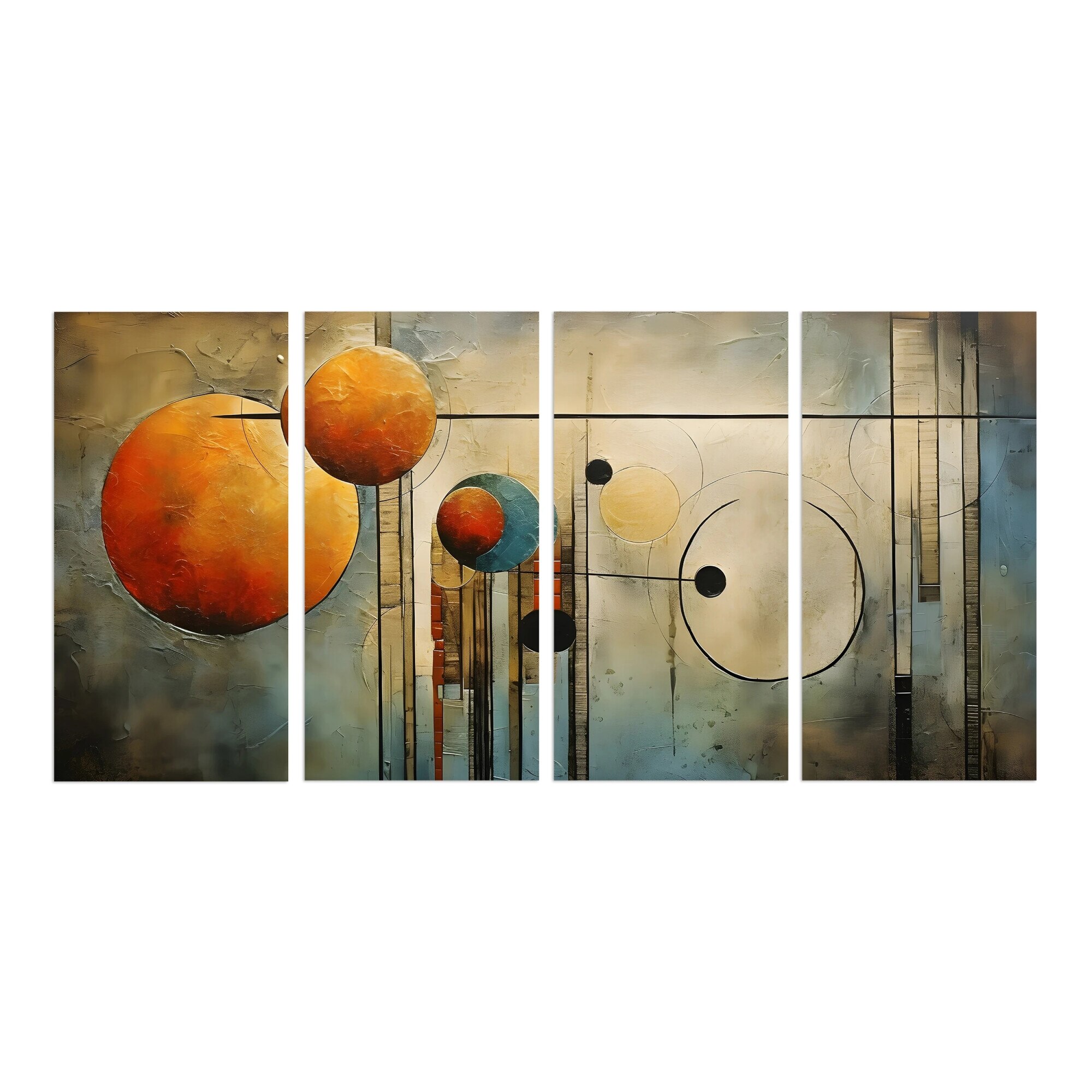 Tablou pe panza pentru living XXL, picturi pentru perete Abstractie ...