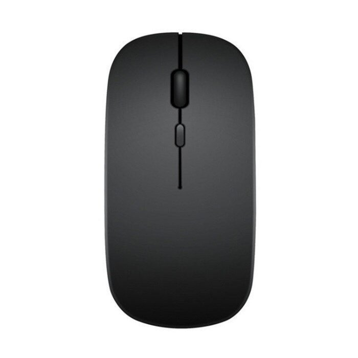 Mouse wireless, LED, dual mode, reincarcabil, silentios, negru - eMAG.ro