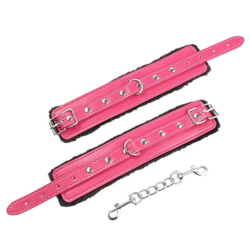 Set catuse BDSM, Ajustabile, Roz Hello Kitty, 21-27.5cm - eMAG.ro