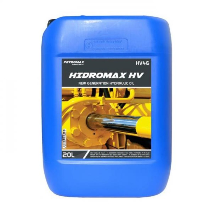 Ulei hidraulic Petromax Hidromax HV46 20L, DIN 51524 Part 3 - HVLP, ISO ...