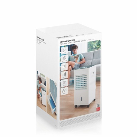 Racitor de aer multifunctional, InnovaGoods, 5L, 65W, 3 viteze, alb ...