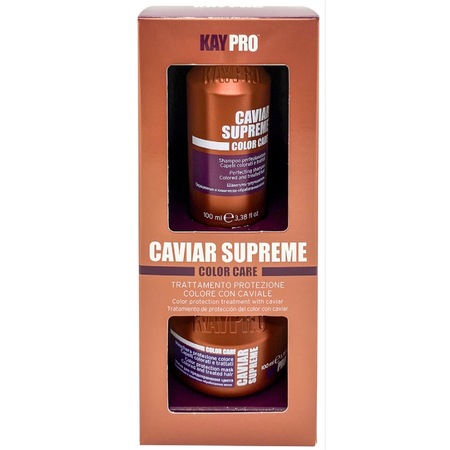 Sampon 100 ML + masca 100 ML, KAYPRO CAVIAR SUPREME MINI-SIZE SET - eMAG.ro