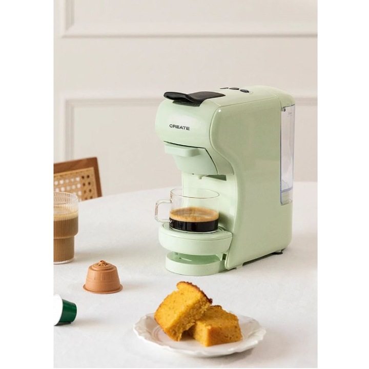 Espressor automat Retro 3in1 CREATE, Potts, 19 bar, 0.6 litri ...