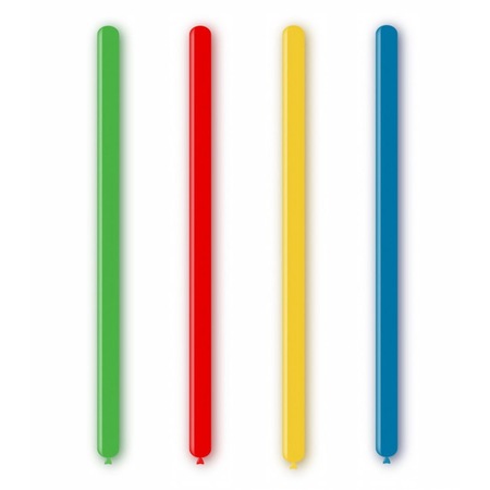 Set 50 baloane modelaj multicolor 160 - eMAG.ro