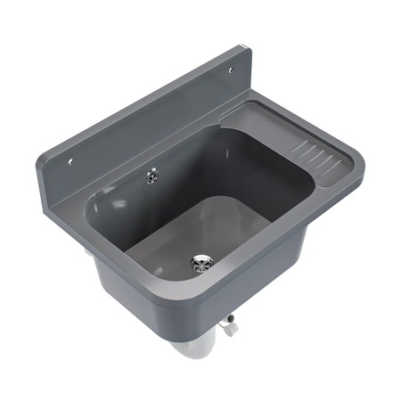 Chiuveta plastic VIGO jgheab spalat exterior gradina garaj atelier gri ...