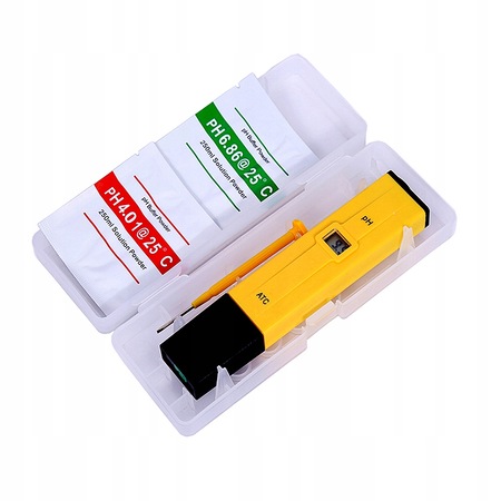 Tester pH pentru apa, Pagmil, Precizie 0.1, ATC, 15x3.2x2cm, Multicolor ...