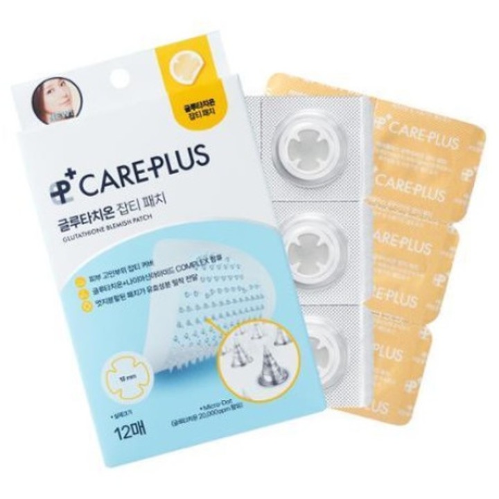Care Plus Glutation Blemish Microneedle Plasture pentru pete intunecate ...