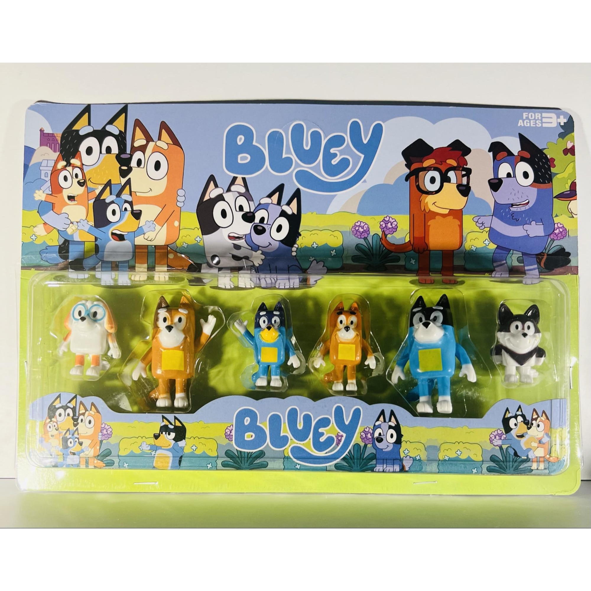 Set 6 Figurine Bluey si Bingo, Multicolor, 5-7cm, 3 ani+ - eMAG.ro