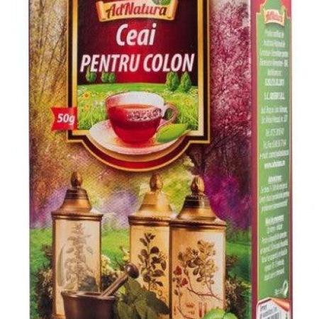Ceai pentru Colon, 50 grame, AdNatura - eMAG.ro