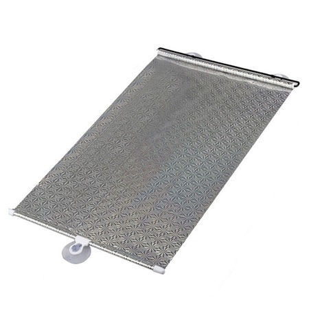 Parasolar auto retractabil, fixare prin ventuze, AllizBan, PVC, 50X125 ...