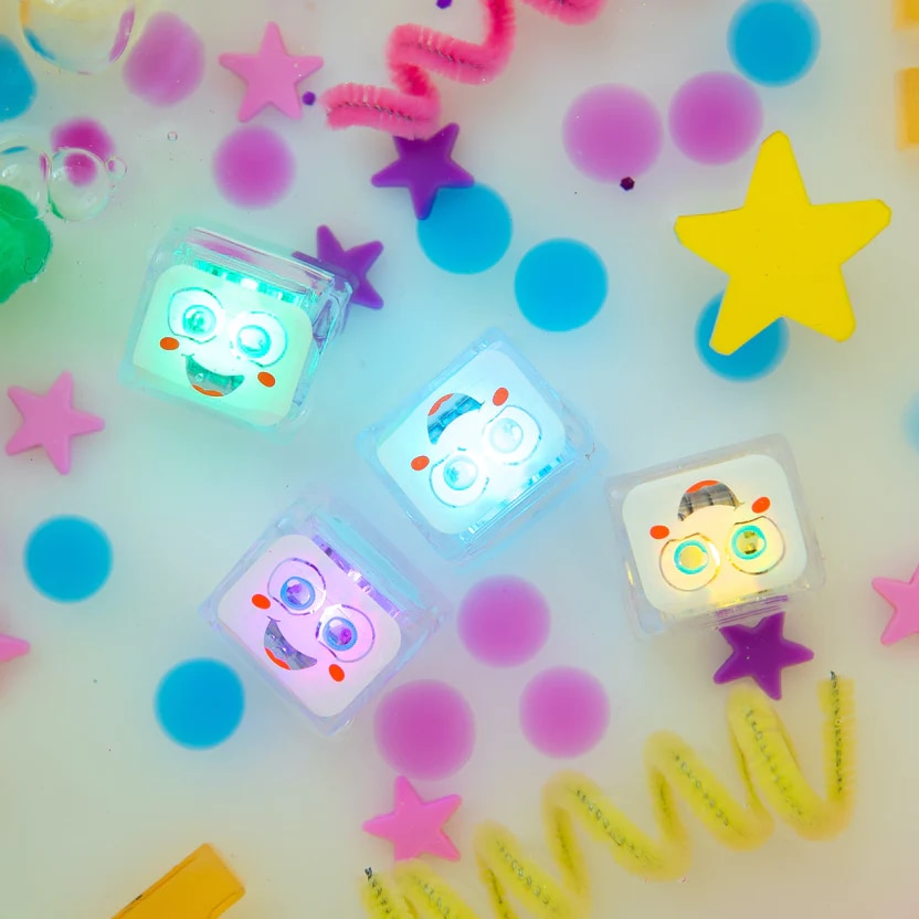 Сензорна играчка - Glo Cube, светеща, многоцветна - eMAG.bg