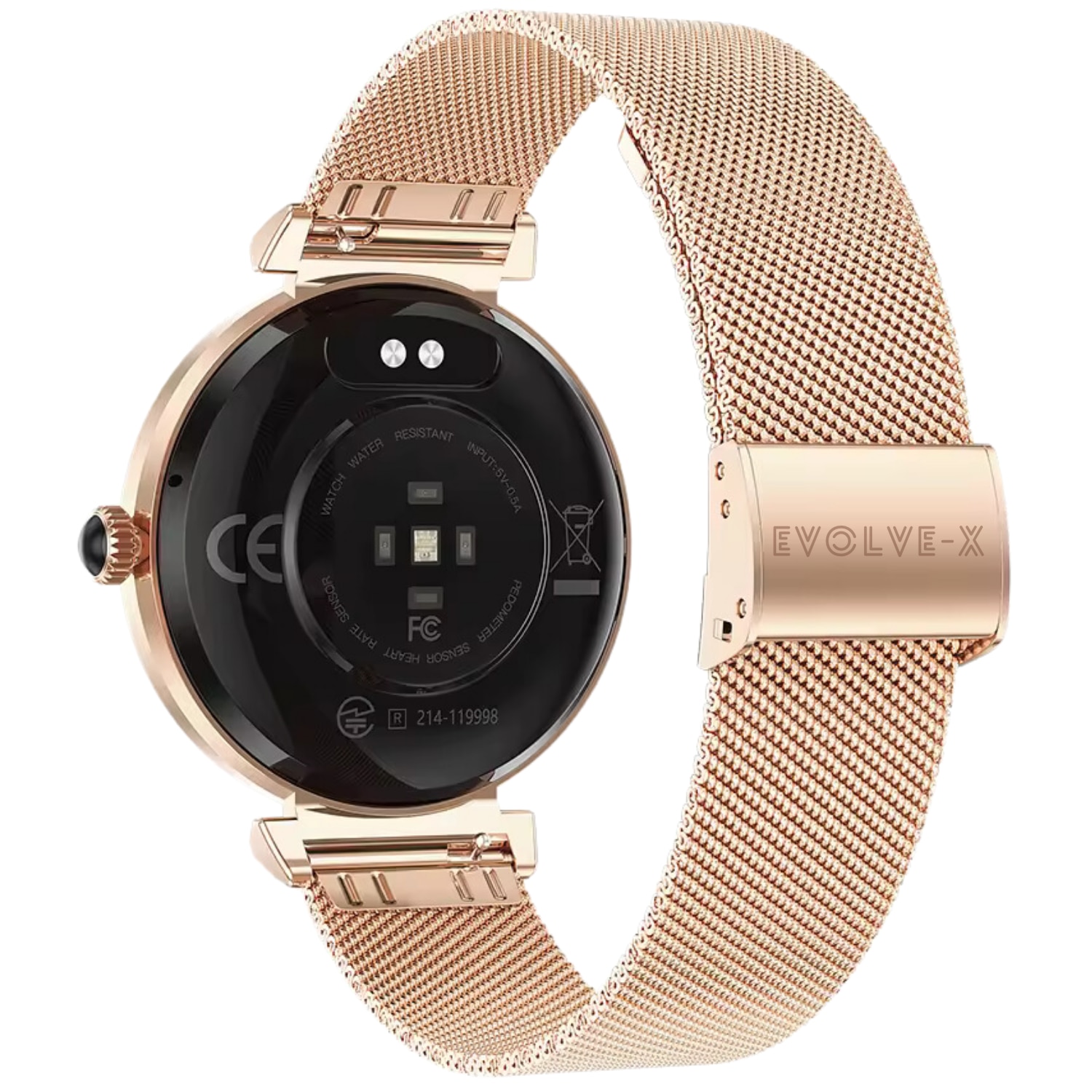 Ceas smartwatch dama Evolve-x® EvoFitt7, Apeluri si mesaje bluetooth ...