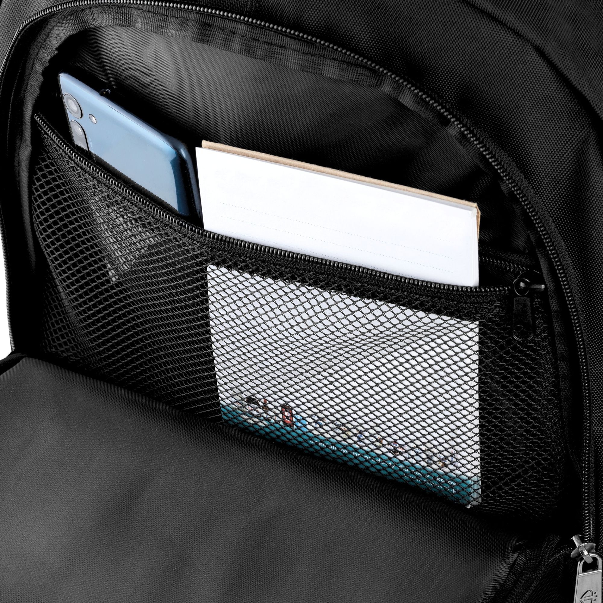 Rucsac scolar, Zagatto Harvard, Negru, 45x35x20 cm, 7 buzunare, 31L ...