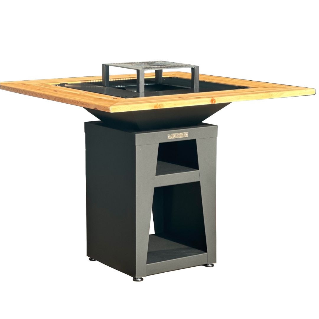 Gratar cu plita 4-in-1Blowvolt Original, plita 8mm, vatra de foc inox ...