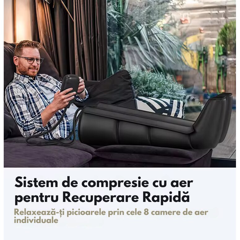 Aparat masaj picioare premium, Zoffer, presopunctura, terapeutic ...