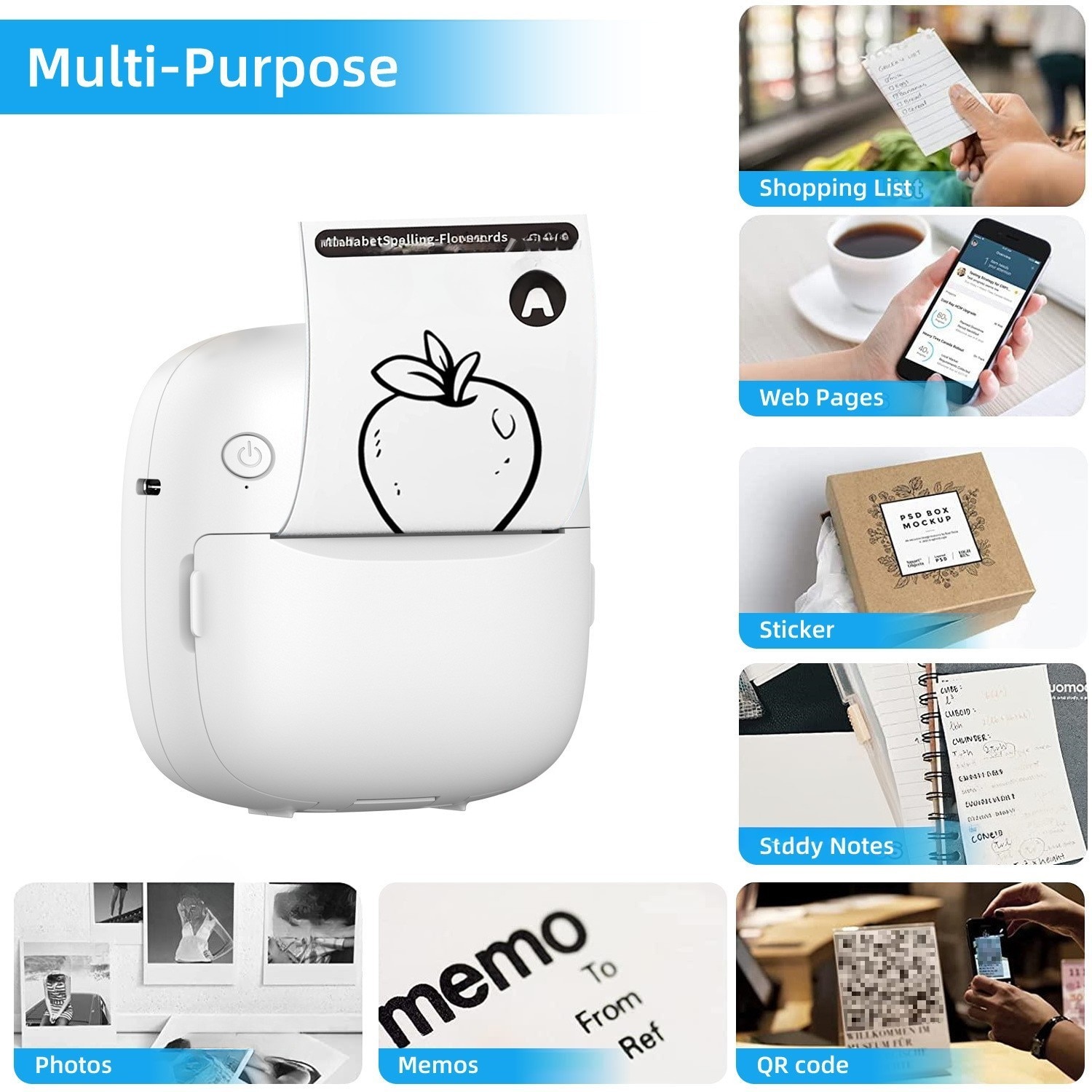 Imprimanta, gata de imprimare, conexiune wireless, compacta si ...