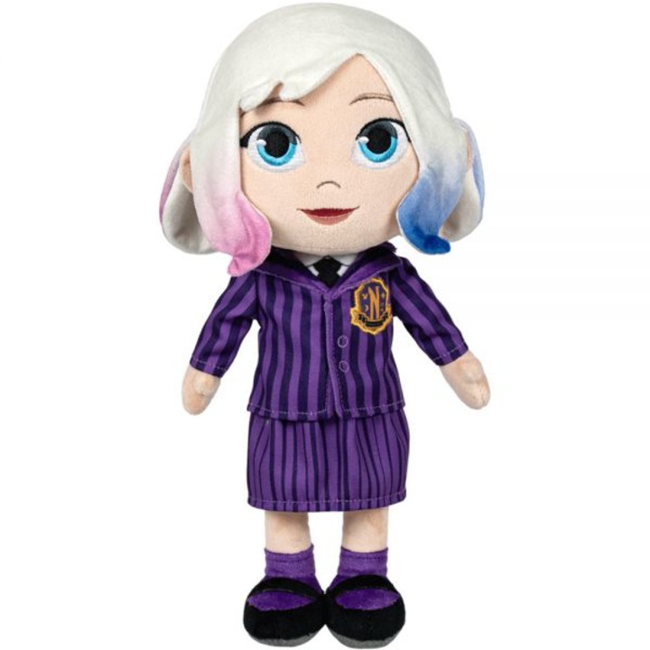 Enid Sinclair plüssjáték egyenruhával, Wednesday, 30 cm - eMAG.hu