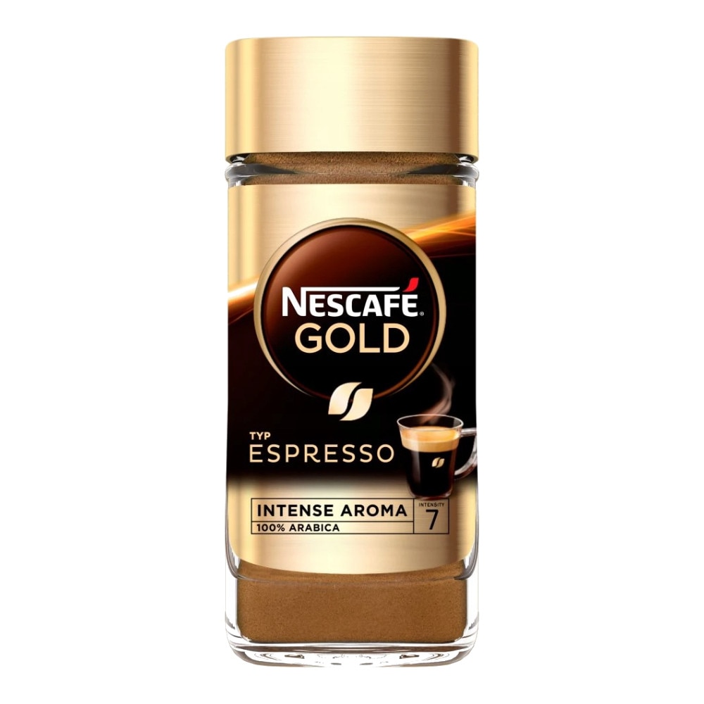 Cafea solubila NESCAFE Gold Espresso Intense Aroma, 100% Arabica ...