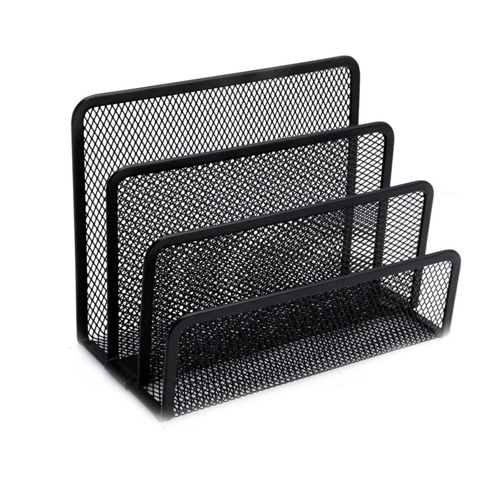 Raft de birou 3 niveluri, metal, 170x135x78cm, ajustabil, pliabil ...