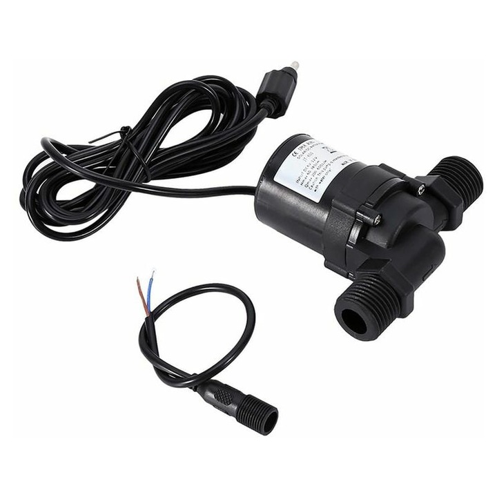 Pompa apa circulatie solara mini, 600L/H, rezistenta la temperatura ...