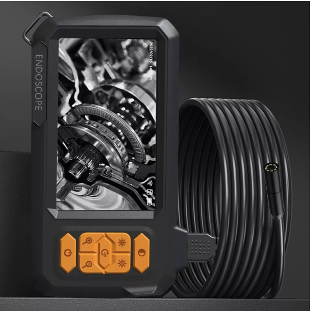 Camera endoscop industriala 4.3" IPS, BGHYHYHI, 1080P, 8mm, cablu semi ...