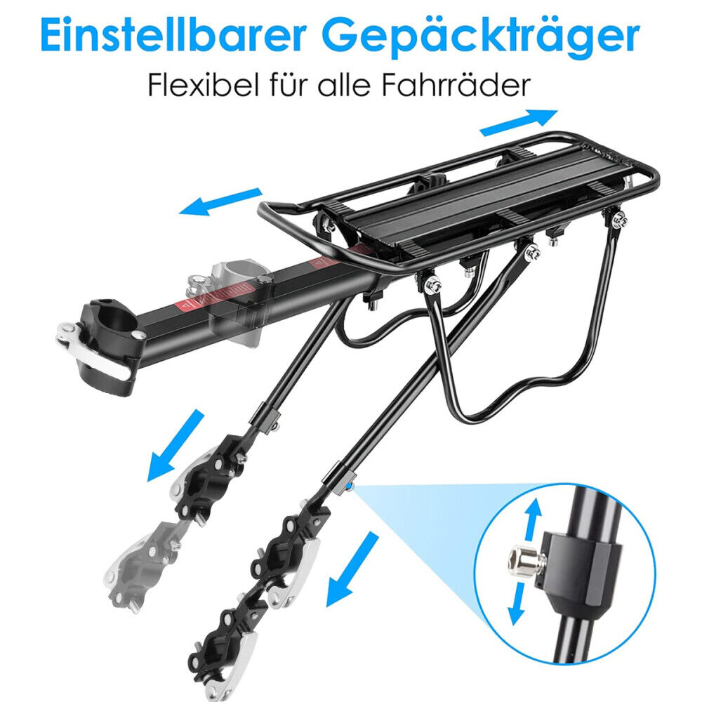 Portbagaj bicicleta Enforose, compatibil universal, mecanism de ...
