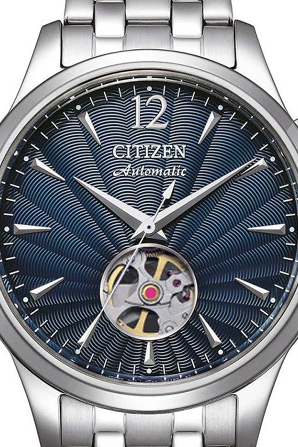 Citizen, Ceas automatic cu mecanism vizibil, Argintiu - eMAG.ro