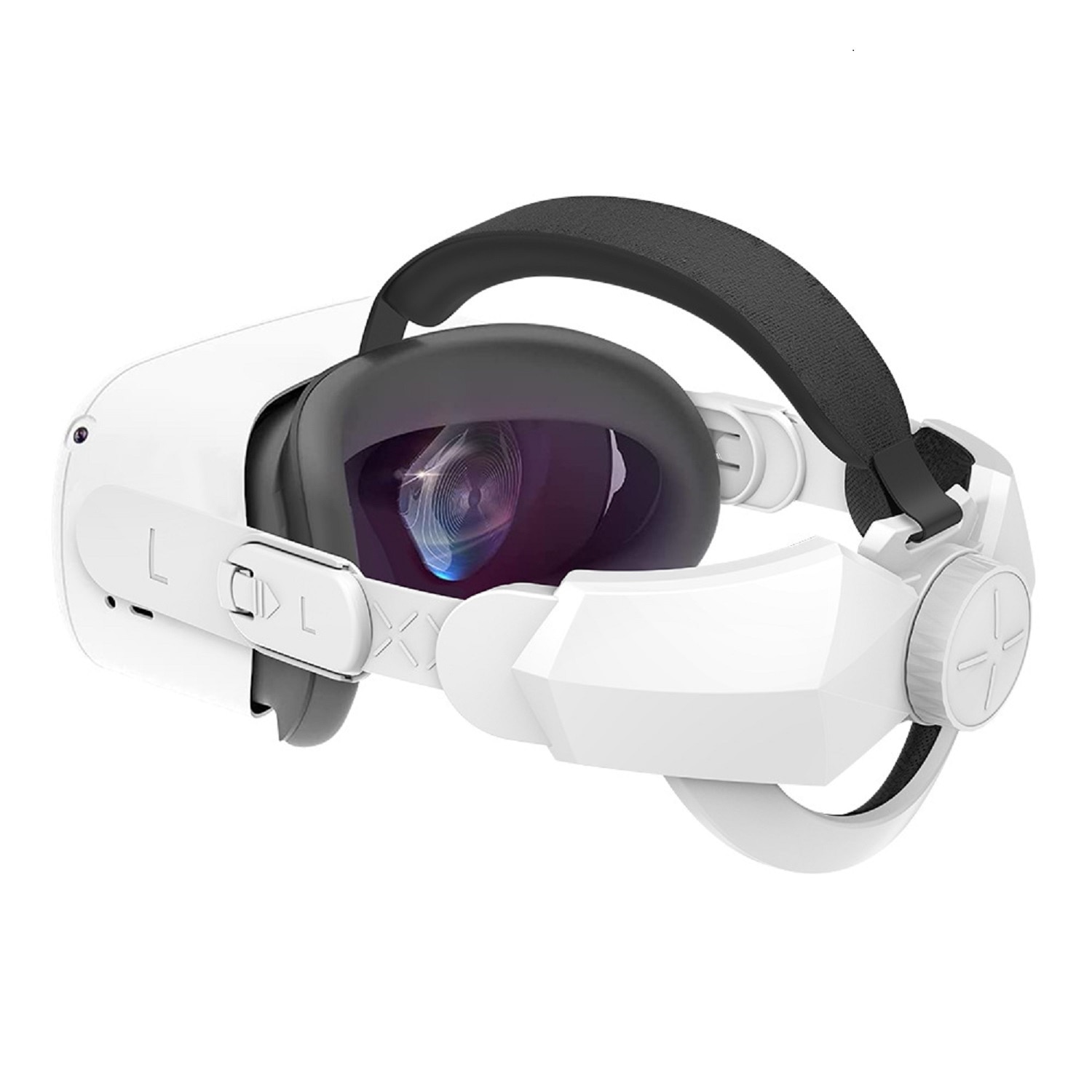 Banda de cap ergonomica pentru Oculus Quest 2, ajustabila, alba ...