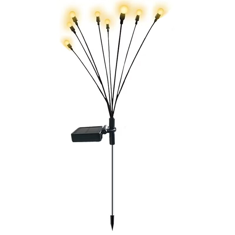 Set 2 Lampi Solare de Gradina, NYTRO Firefly, 16 LED Light, Lumina ...