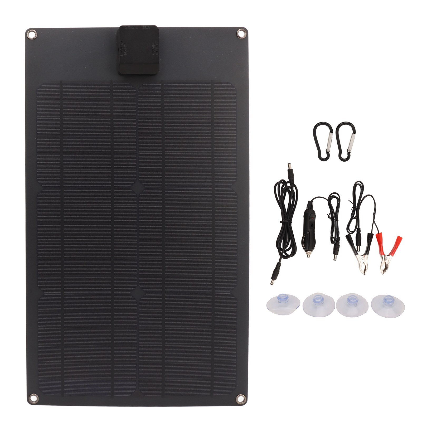 Kit Panou Solar Tovbmup, 25W, incarcare rapida, rezistent la apa ...