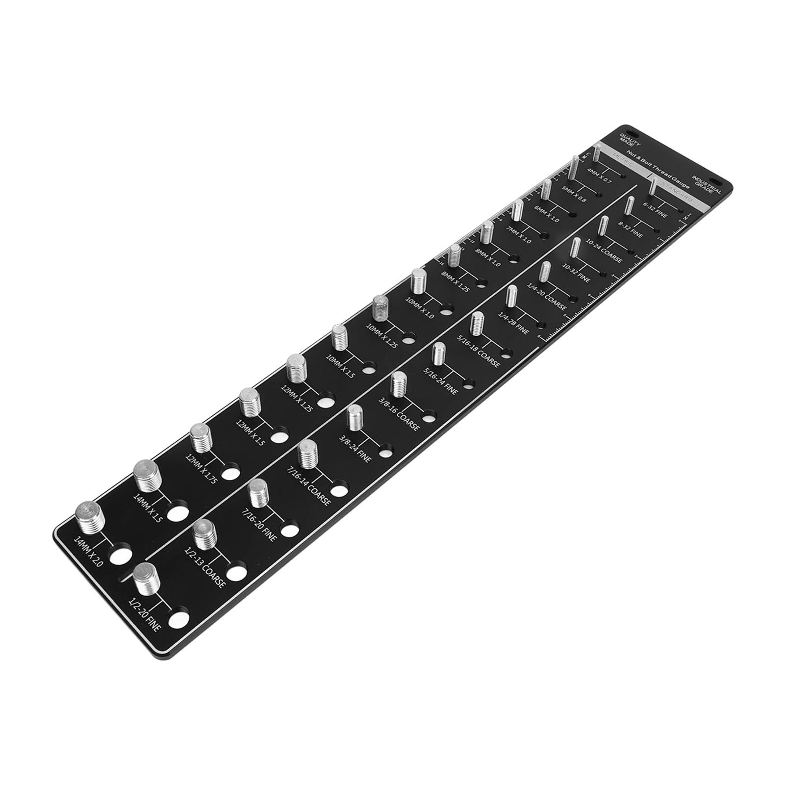 Verificator de file pentru piulite si suruburi, Jormftte, 14 dimensiuni ...