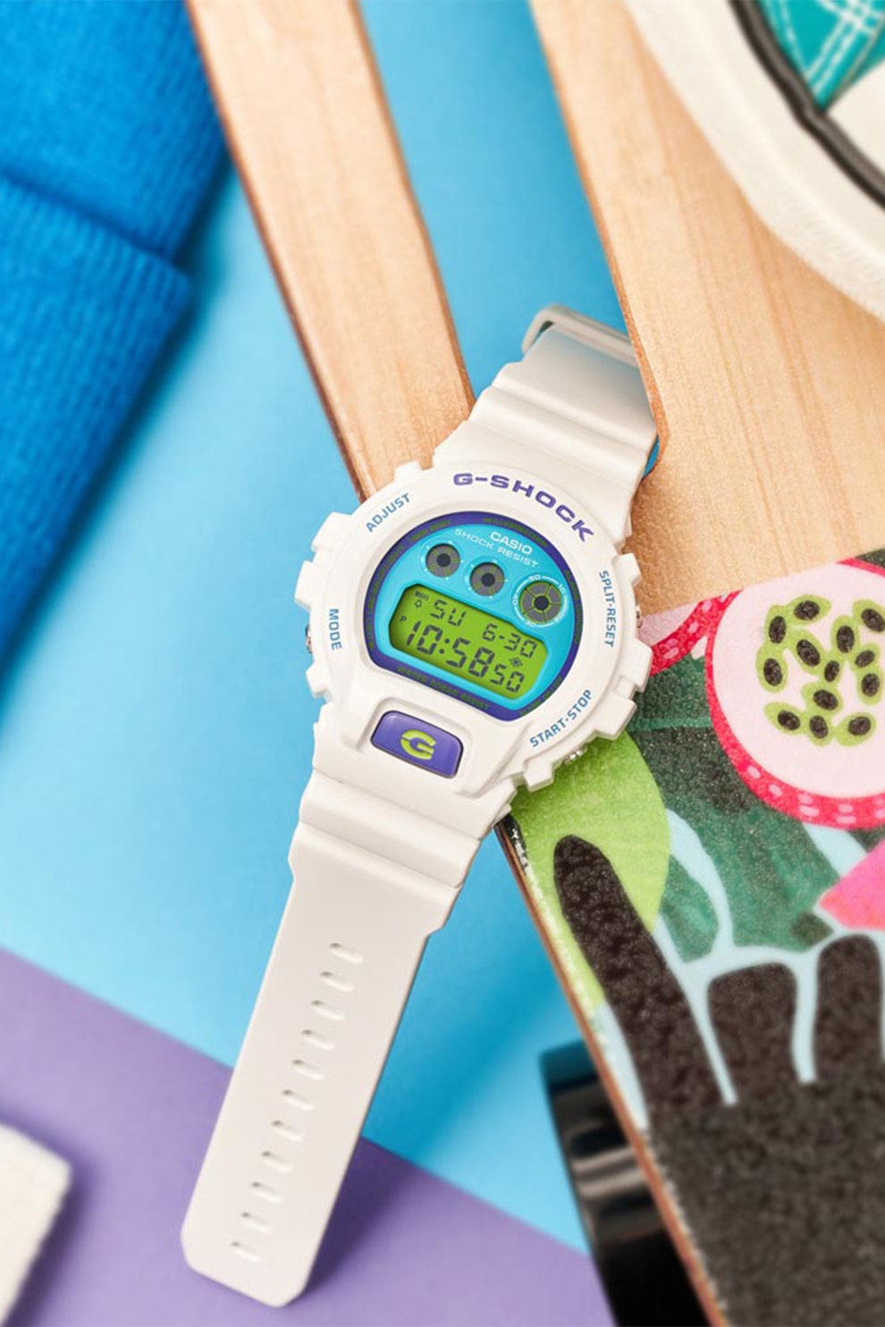 Casio, Ceas digital G-Shock, Alb - eMAG.ro
