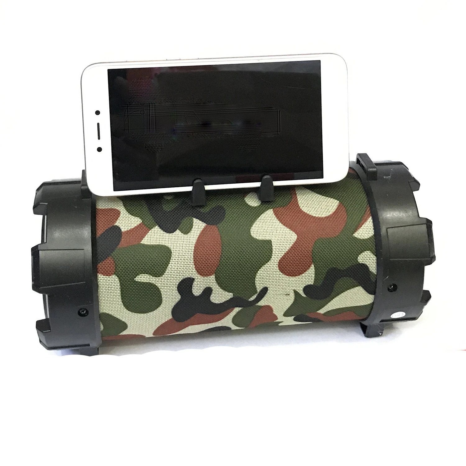 Boxa PT1 Camuflaj Army portabila bluetooth cu suport de telefon - eMAG.ro