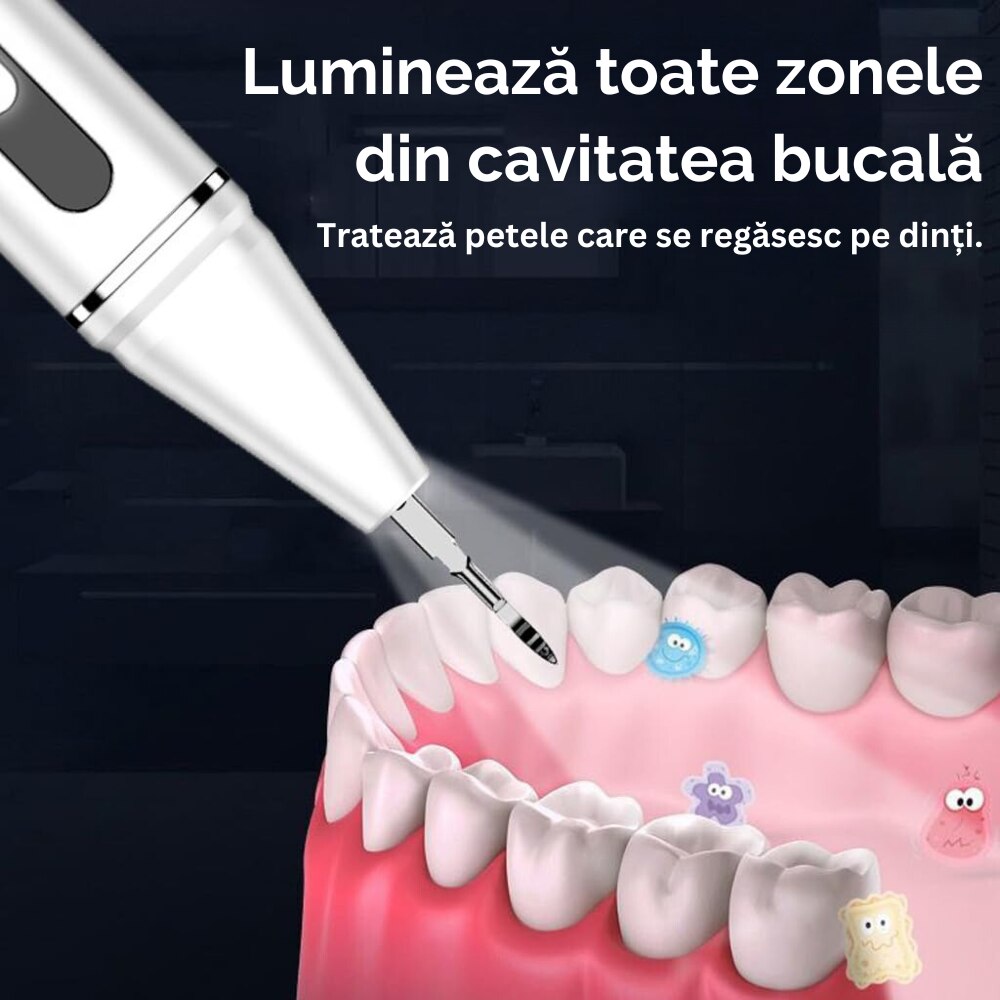 Aparat de Detartraj si Curatare a Dintilor BIRAI®, Visual Teeth Cleaner ...