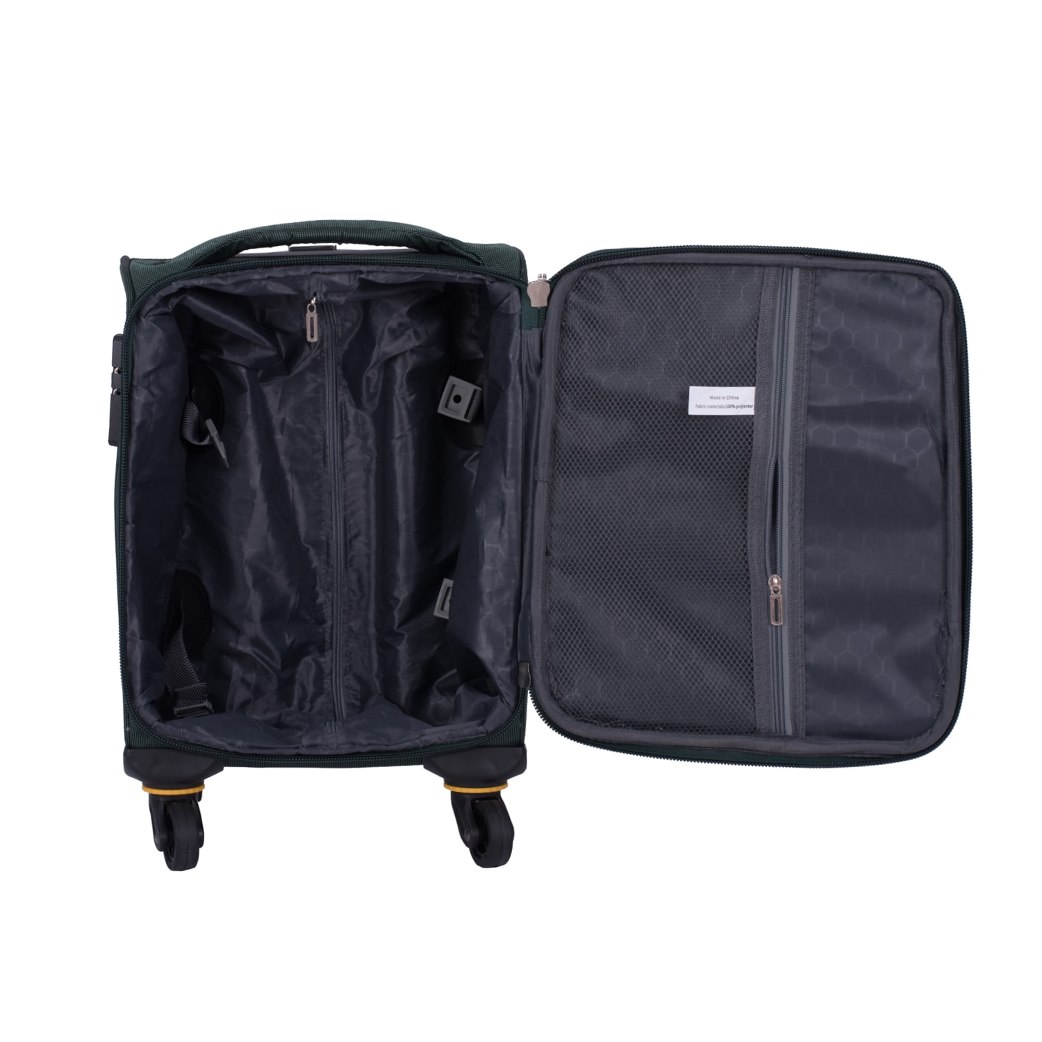 Troler cabina avion Wizz Air, 40x30x20 cm, 4 roti cu rotatie 360 ...