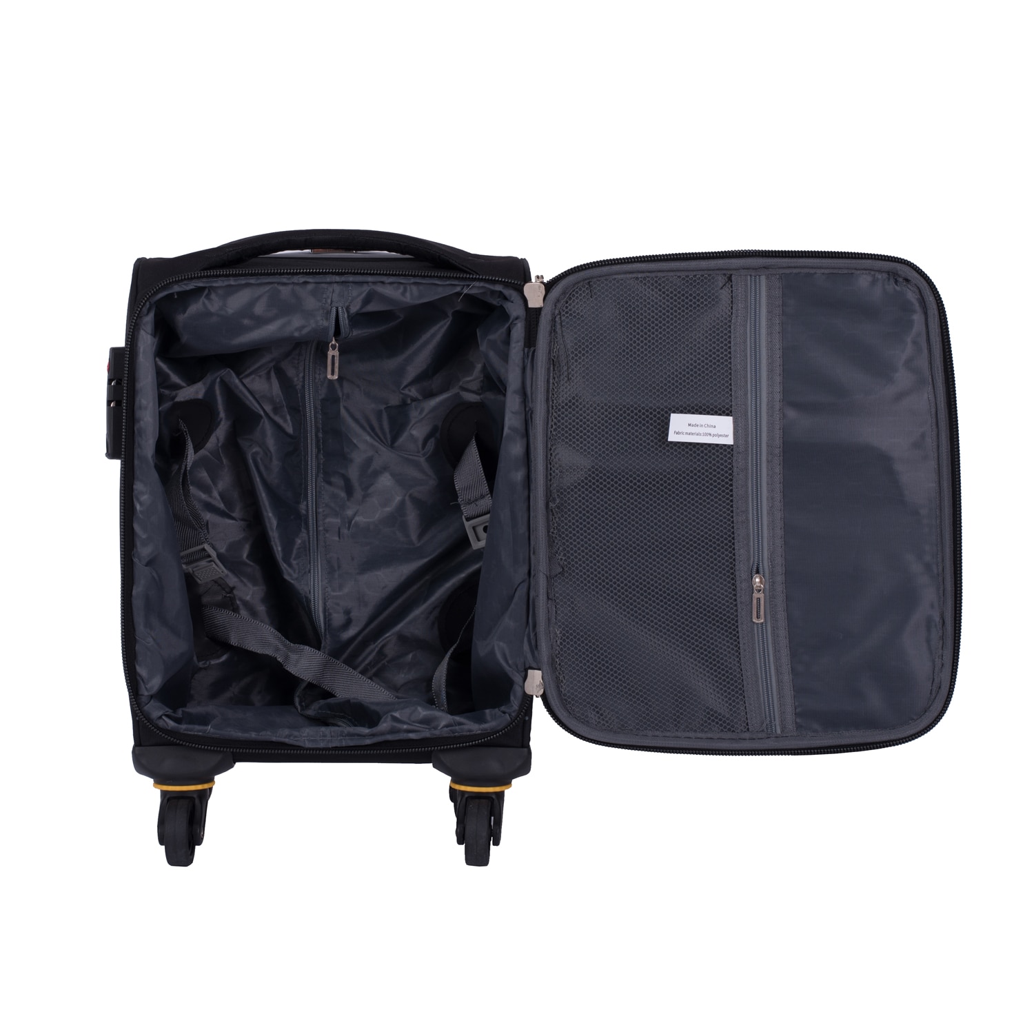 Troler cabina avion Wizz Air, 40x30x20 cm, 4 roti cu rotatie 360 ...