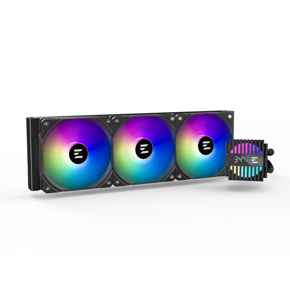 Zalman hűtő "ALPHA2 A36", skt. Intel és AMD, folyadékhűtés, 3 x 120 mm ...