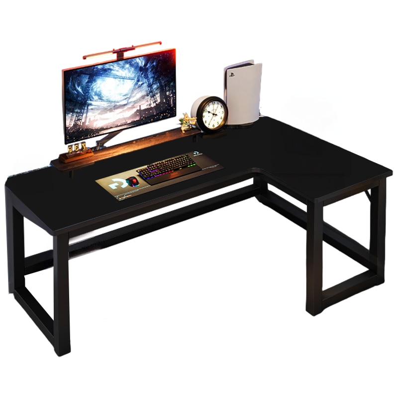 Íróasztal, sarok számítógépasztal, Rebiko, robusztus, MDF, felső ...