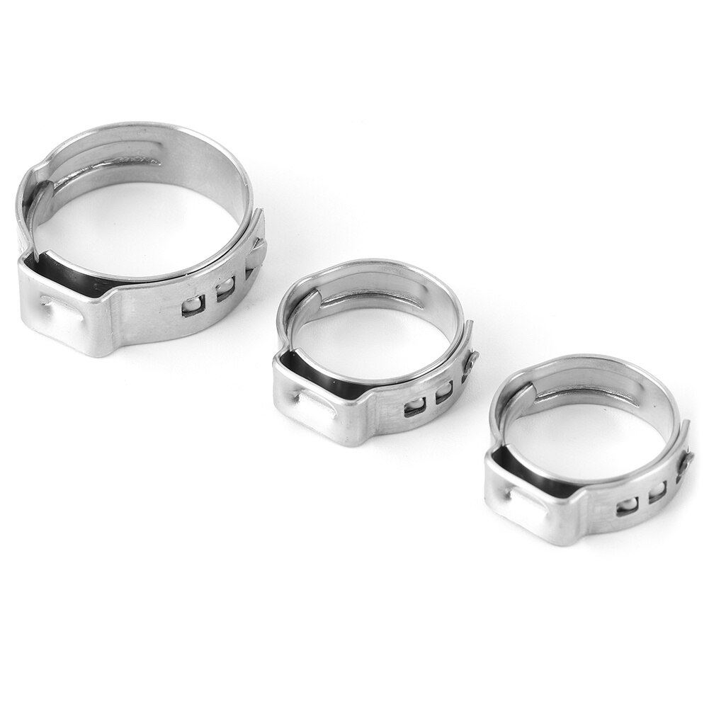 Inele de cleme din otel inoxidabil cu o singura ureche 1/2 inch 3/4 ...
