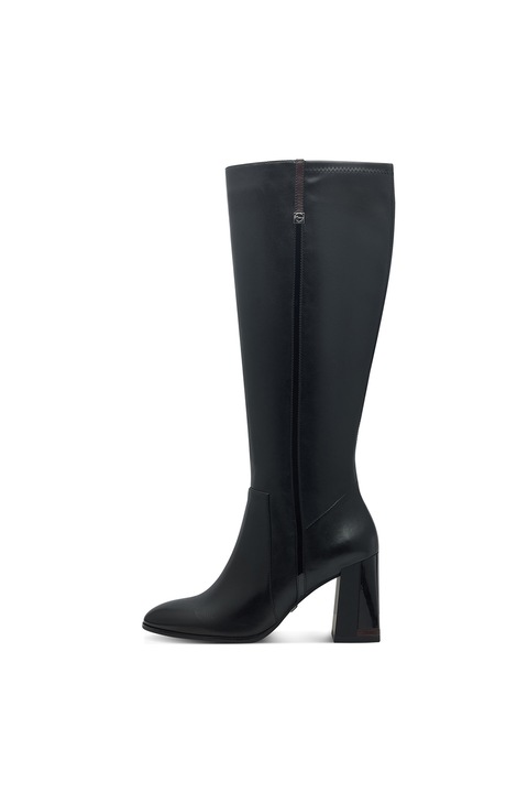 Tamaris, Cizme de piele si piele ecologica, inalte pana la genunchi ...