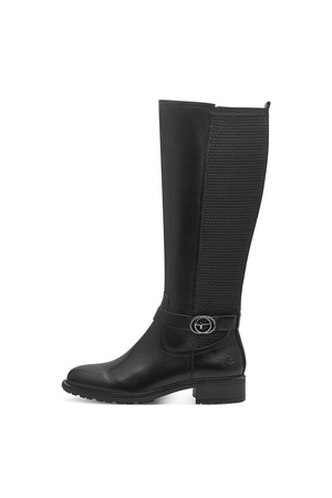 Tamaris, Cizme cu toc masiv, Negru, 38 - eMAG.ro