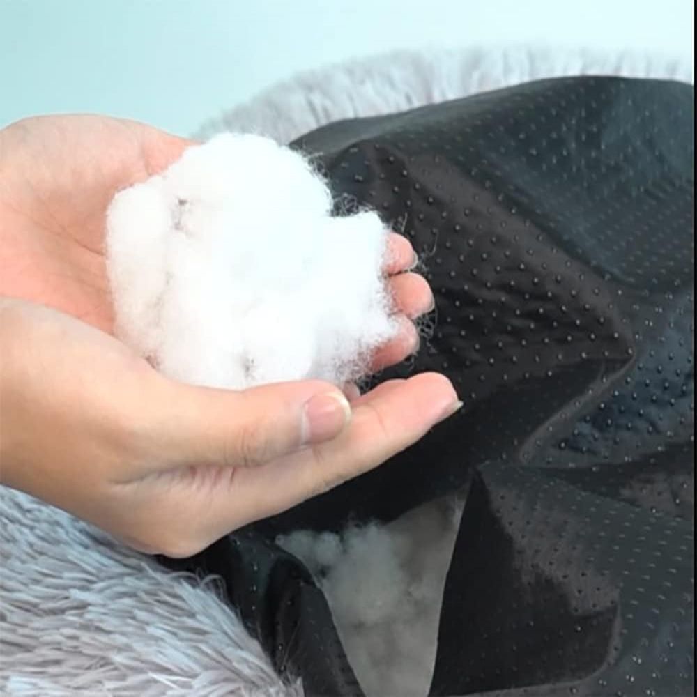 Culcus pentru pisici si caini, model rotund, material moale si ...