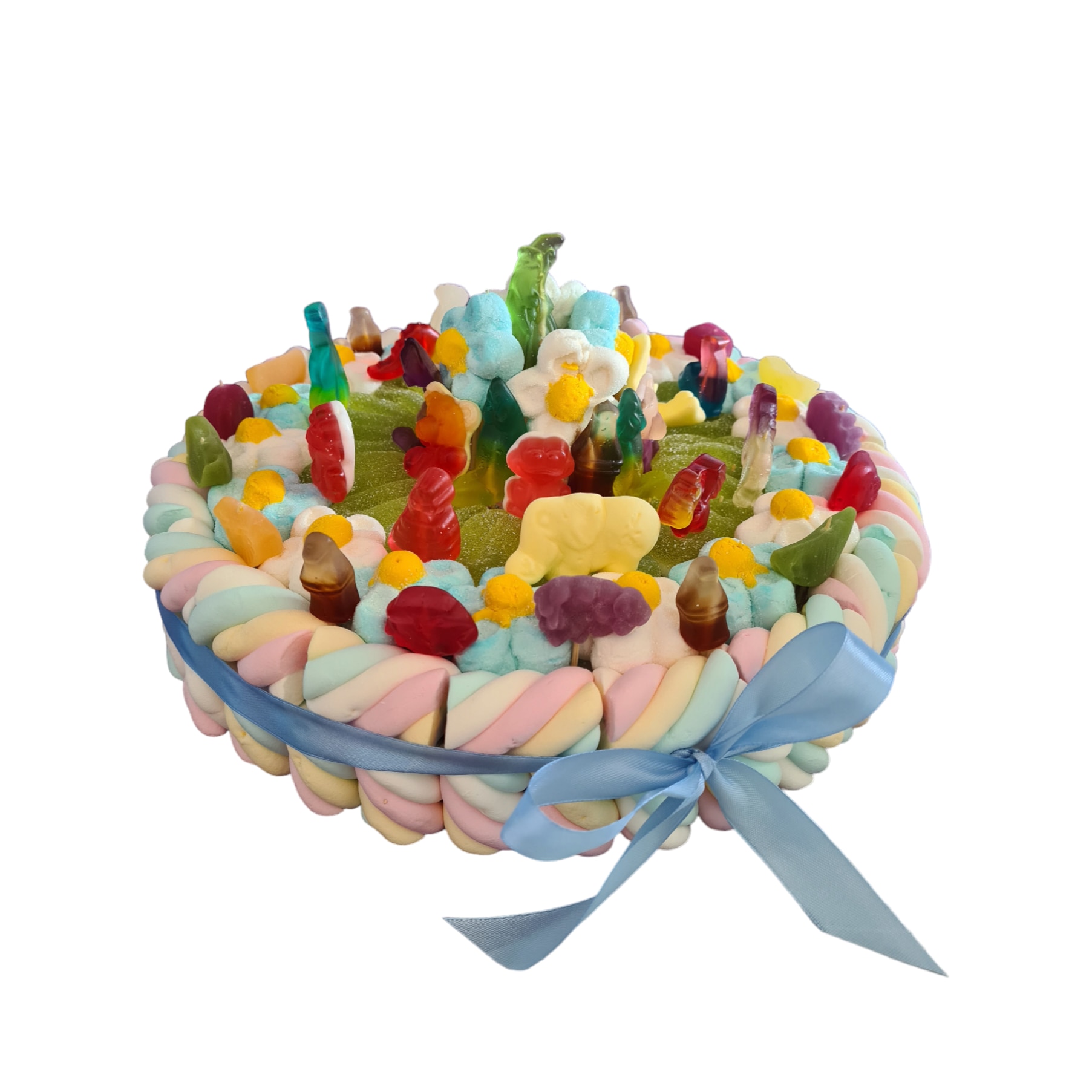 Tort din jeleuri si bezele marshmallows, 1 kg - eMAG.ro