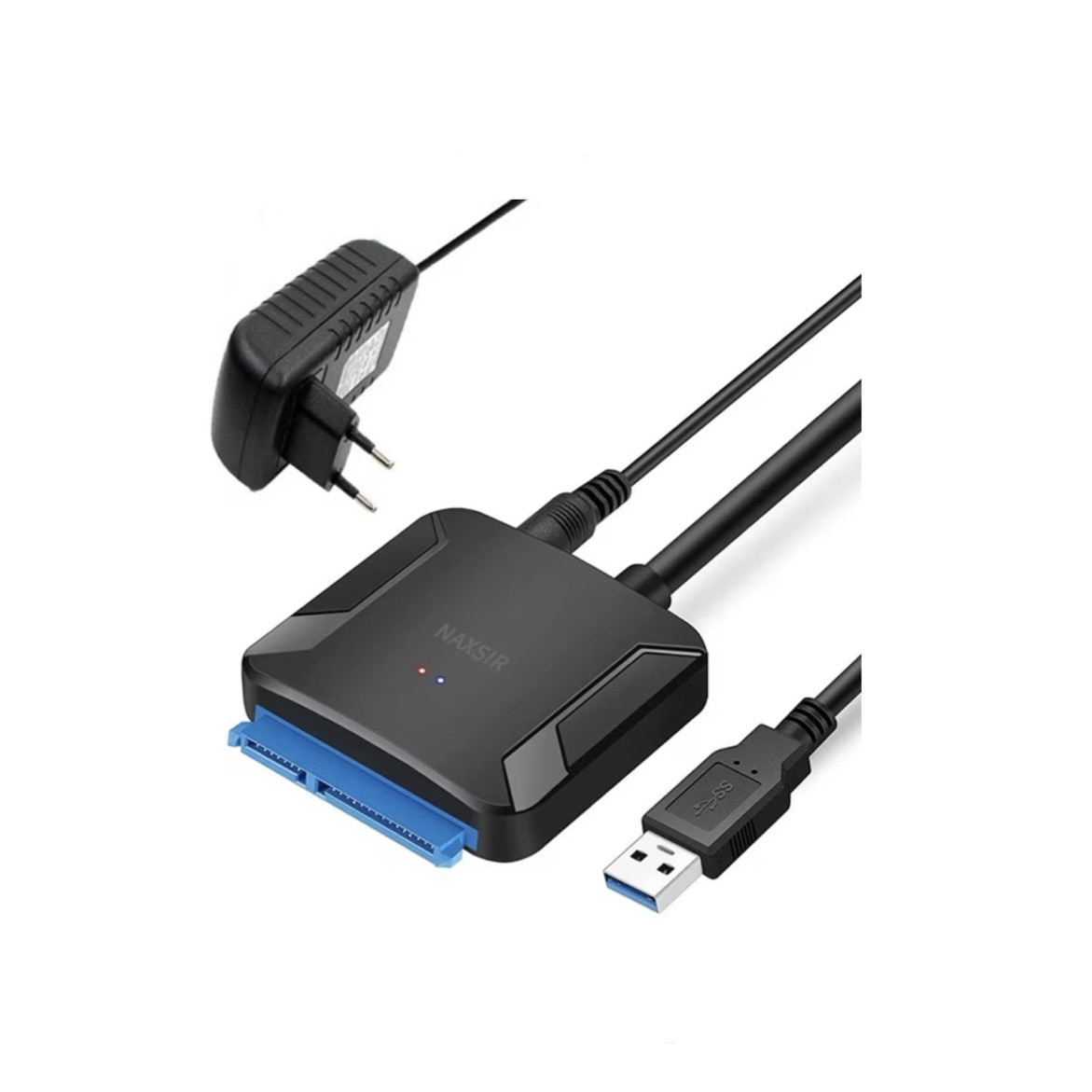 Cablu adaptor USB 3.0 la SATA, pentru HDD/SSD 2.5/3.5 inch, Ventoo ...